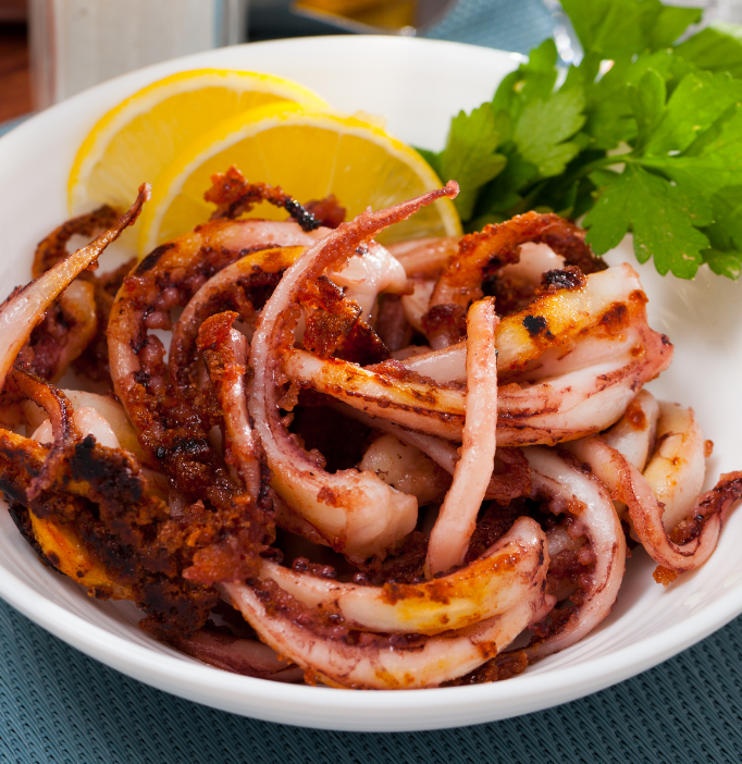 Calamari Tentacles ONLY - packed 800g – Captain Haddock Seafood Market